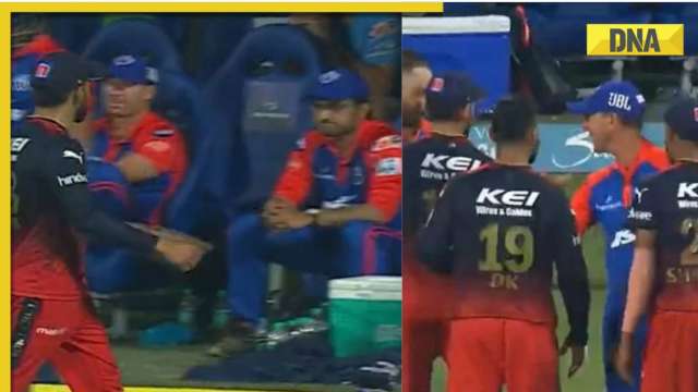 Virat Kohli gives death stare to Sourav Ganguly, refuses to shake hands after RCB vs DC match ...