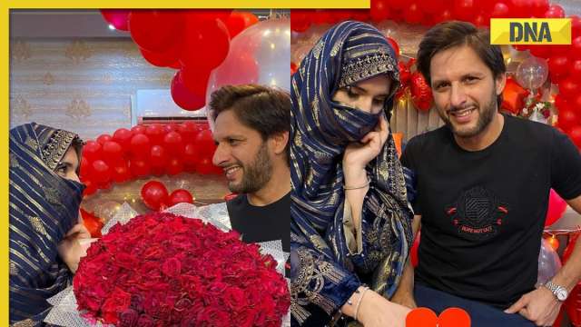 Shahid Afridi is married to his cousin Nadia, know their love story