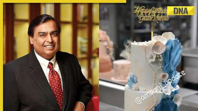 Mukesh Ambani cuts a unique cake on his 66th birthday, it featured ...