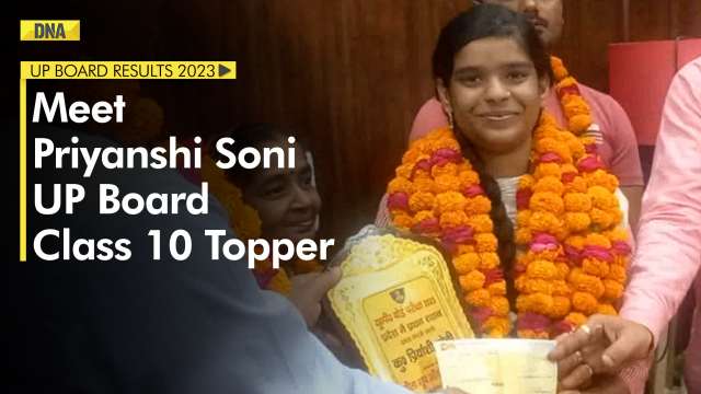 UP Board Results 2023: Meet Priyanshi Soni, Class 10 topper from ...