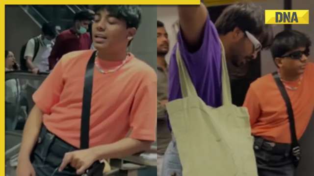 Viral video: Men walk around in Delhi Metro wearing skirts, netizens ...