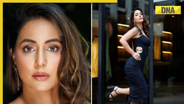 Hina Khan looks breathtaking in black bodycon dress, drops photos on ...