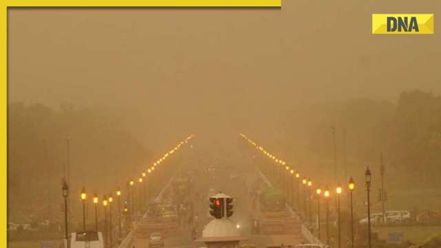 Blanket of dust covers Delhi: Reason behind sudden dust storm in NCR ...