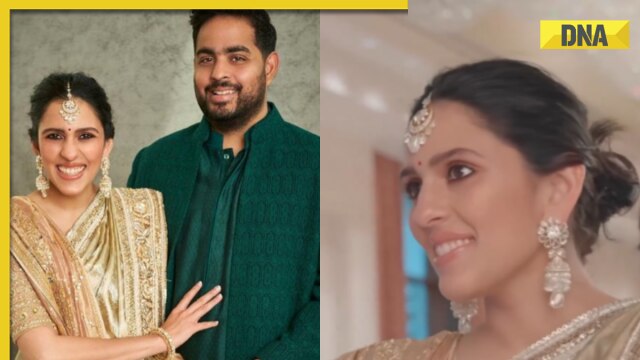 Watch: Shloka Mehta Ambani wore 100 years old gold saree, gets styled ...